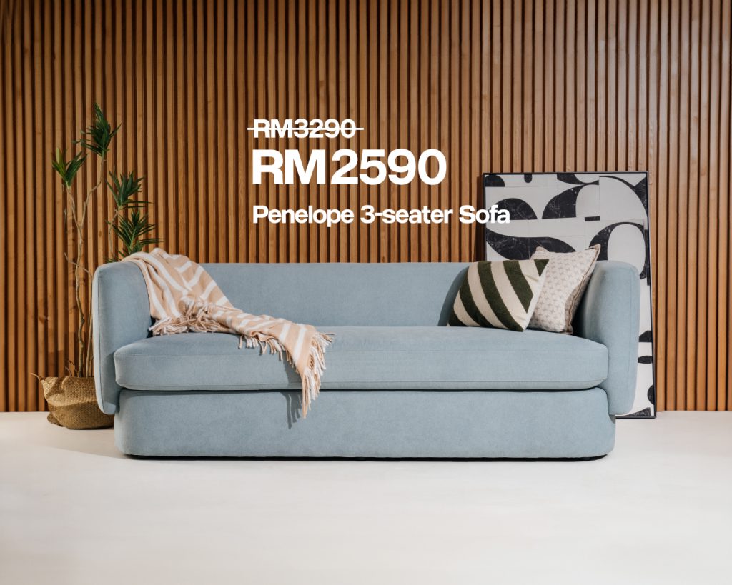 Penelope 3-seater Sofa | Heesz